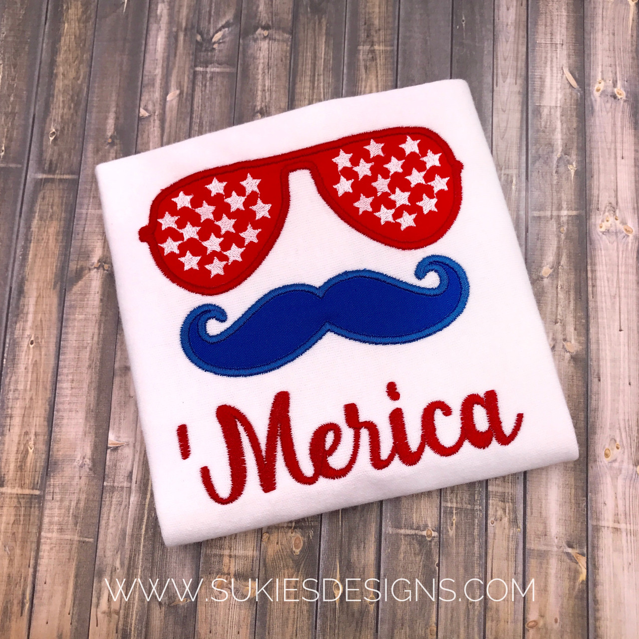 Made In America Embordiery Designs 4x4. 5x7