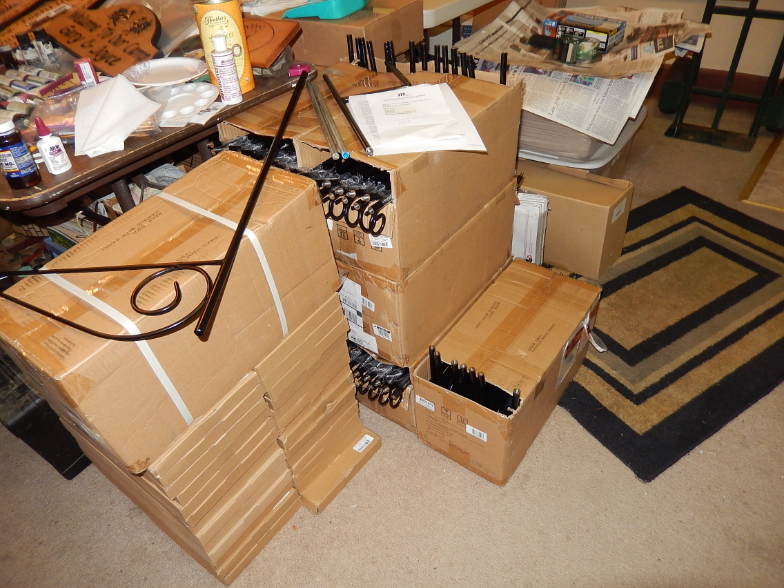 Restocking supplies - JGWoodSigns