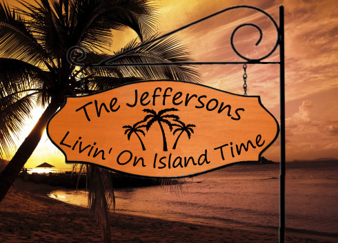 Beach signs for your vacation home Palm tree graphics JG