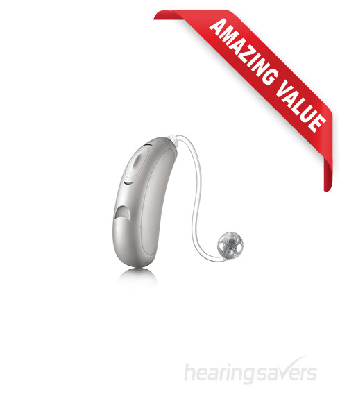 Unitron Stride Tempus 600 BTE hearing aid - Discounted at HEARING SAVERS