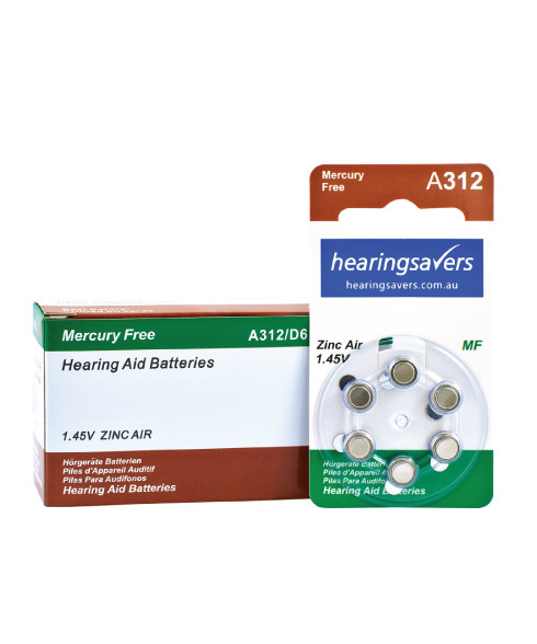 Hearing Aid Batteries Size 312 - HEARING SAVERS