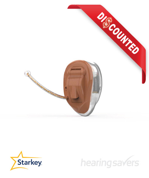Starkey Genesis AI 24 CIC wireless hearing aid - Discounted at HEARING SAVERS
