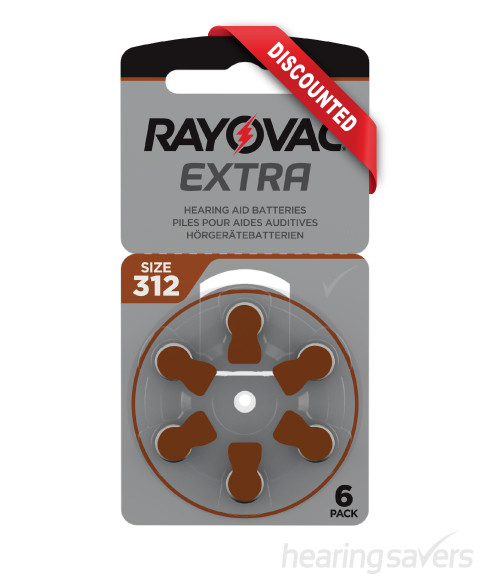 Hearing Aid Batteries Size 312 - HEARING SAVERS