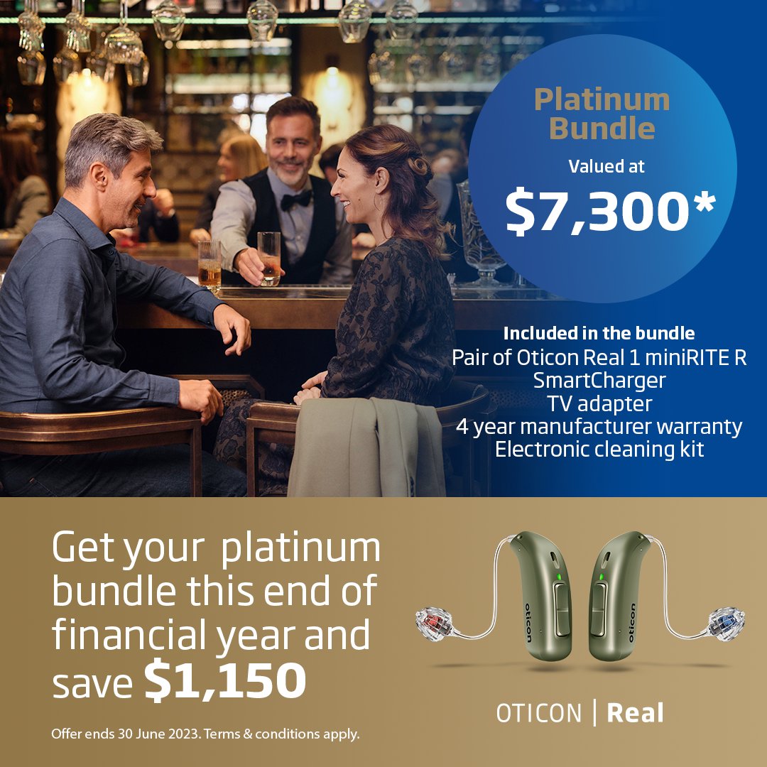 Real Bundles of Oticon SAVINGS - EOFY Deal 2 - Discounted at HEARING SAVERS