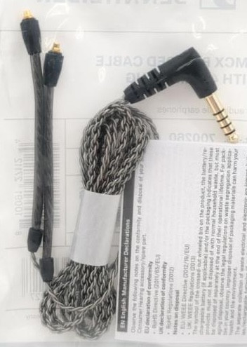 Sennheiser MMCX – Braided Balanced Cable for IE Series - Audio Experience