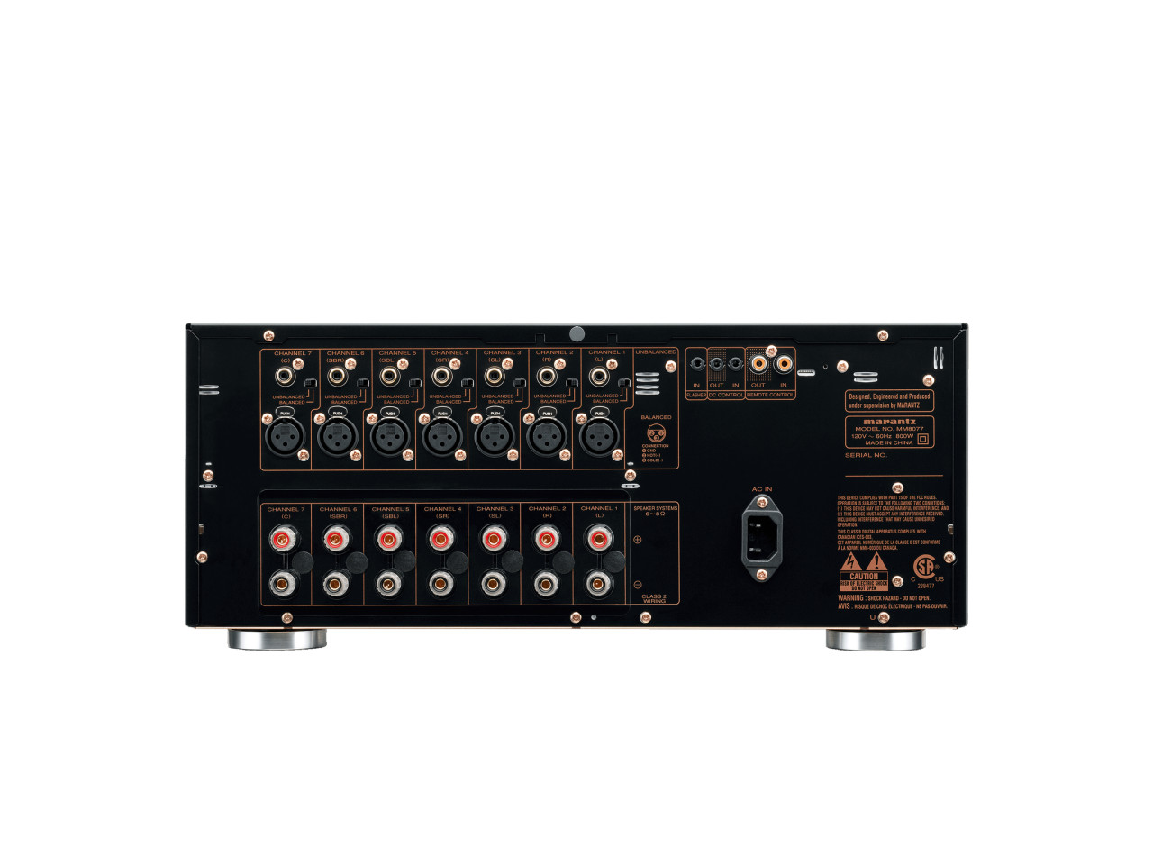 Marantz MM8077 – 7 Channel Amplifier