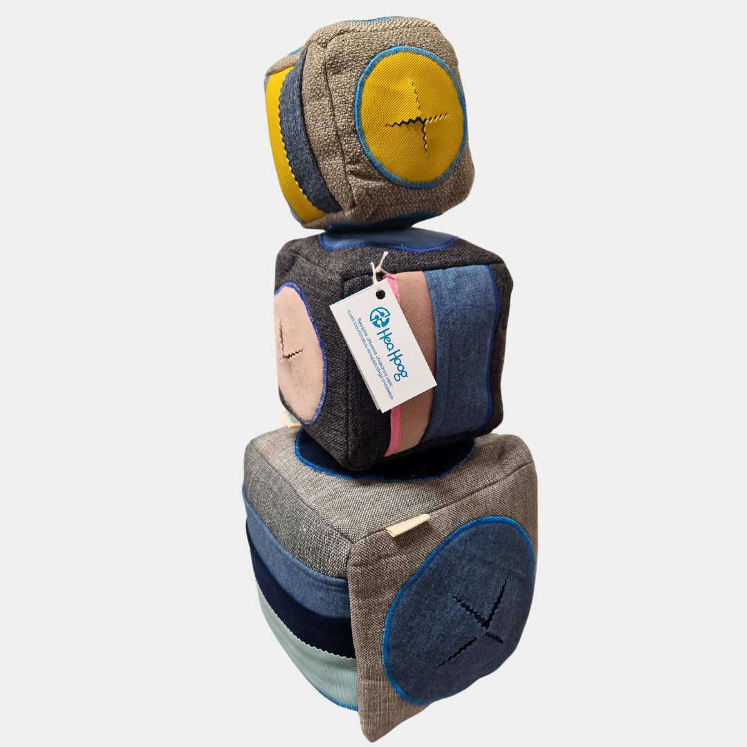 Eco Dog Toy — Snuffle Cube