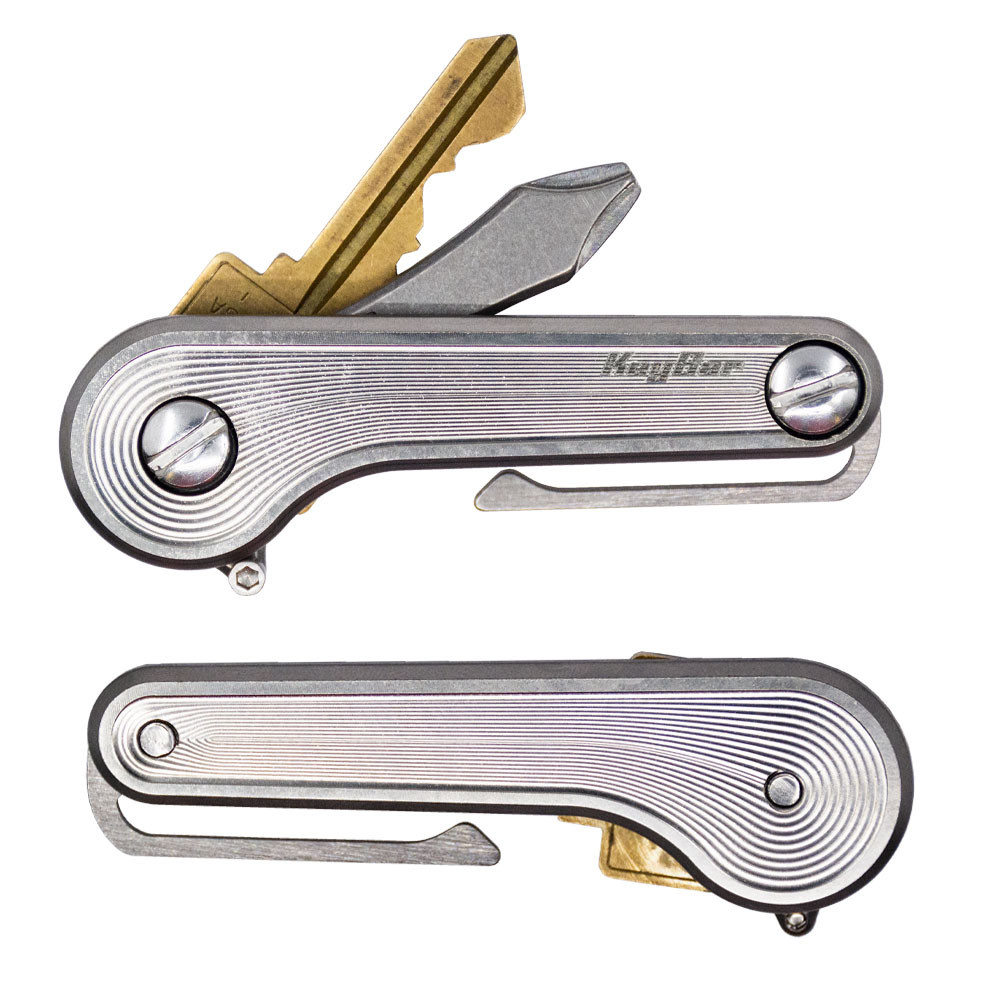 Keybar Jr Green Micarta/Bronze Titanium - Way Of Knife & EDC Gear House