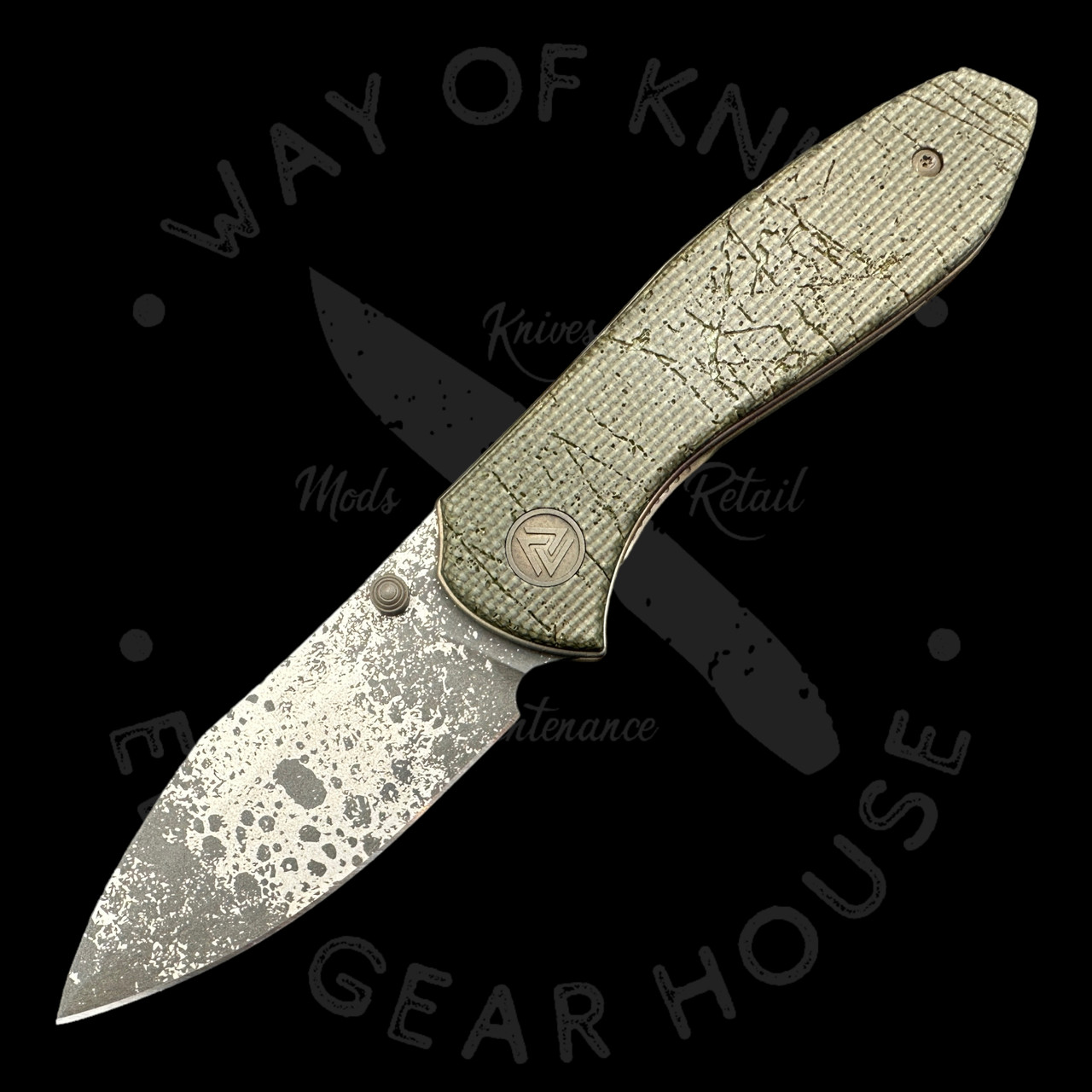 Eikonic Knives Kasador Jonas Iglesias Design Infected House Build D2 (2 ...