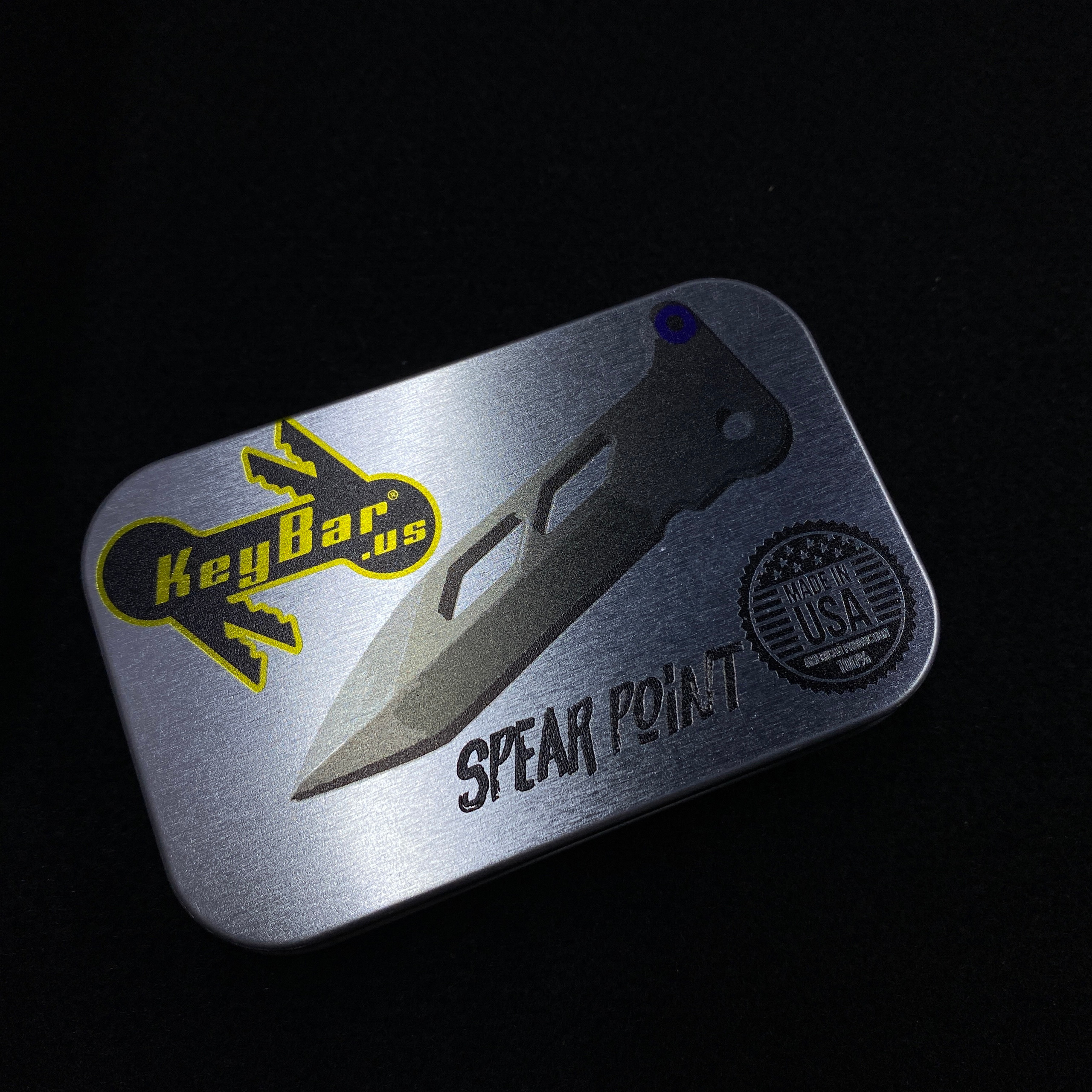 Keybar EOS Spearpoint Blade Insert Kit (2in Stonewash) - Way Of Knife ...