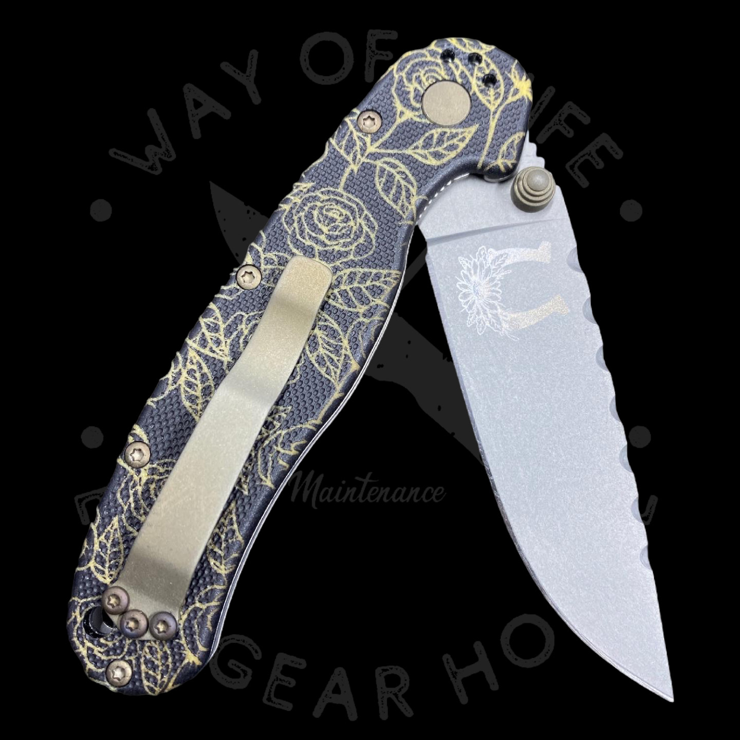 Ontario Rat Synthetic Custom Builder - Way Of Knife & EDC Gear House