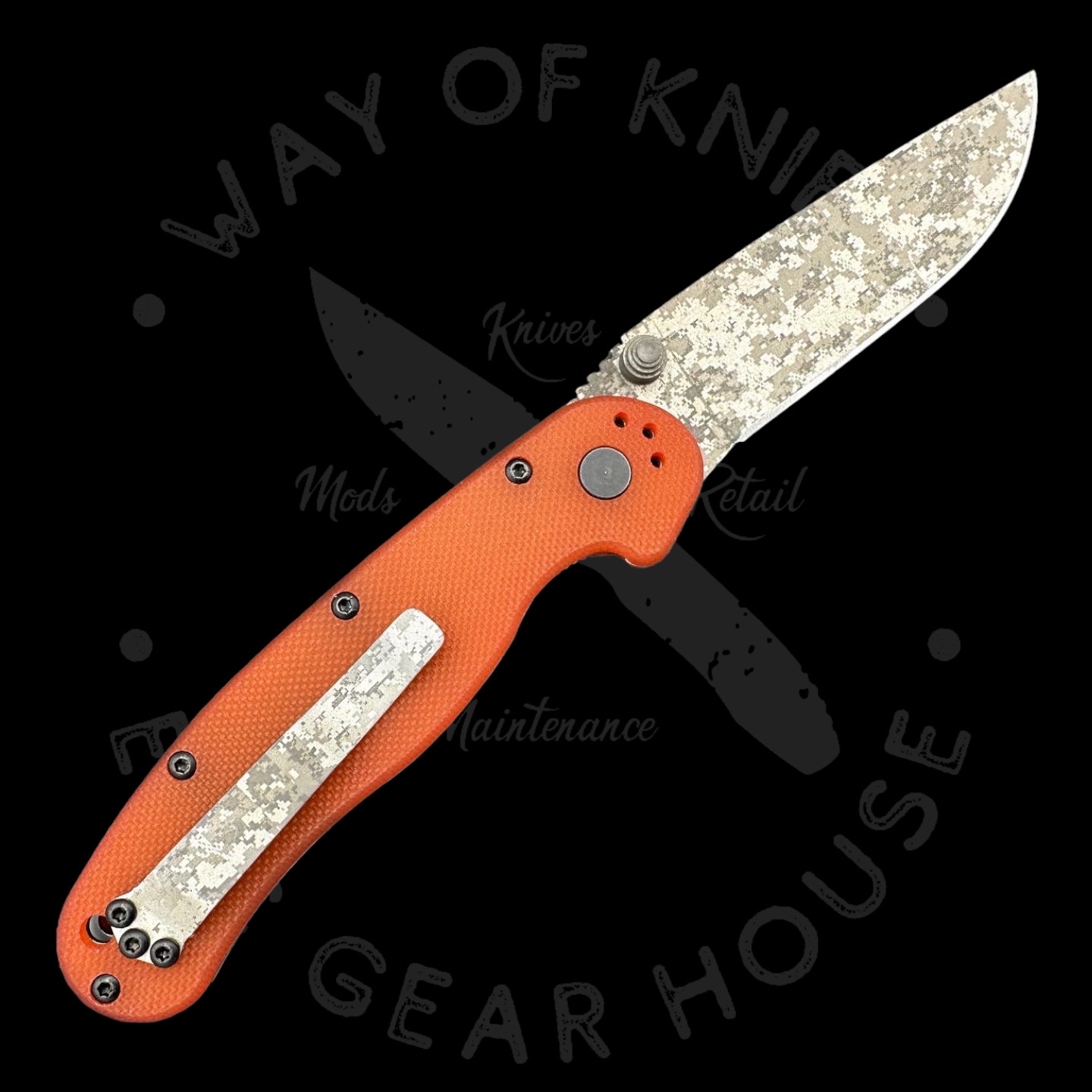 Ontario Rat Synthetic Custom Builder - Way Of Knife & EDC Gear House