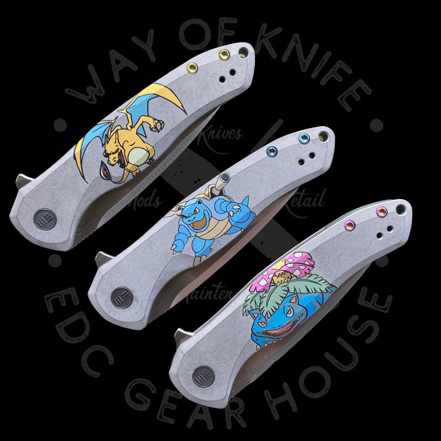 Pokémon Themed Builds - Way Of Knife & EDC Gear House