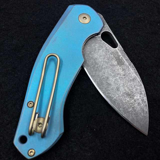 Antique Anodizing Finish For Titanium - Way Of Knife & EDC Gear House