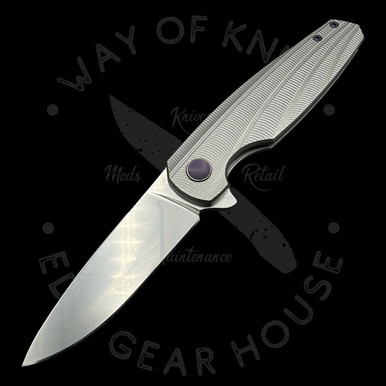 *Pre Owned* Holt Morpheus #782 Widow Titanium Frame Lock M390 2.0 ...