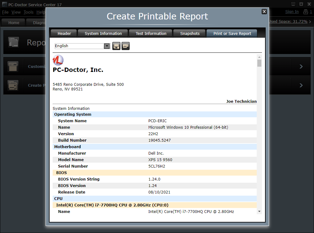 PC, Mac, Android & ChromeOS Diagnostics for Techs, MSPs, IT Depts ...