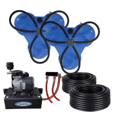 Can-Air Blue Diffused Pond and Lake Aeration System | Aeration | Pond ...