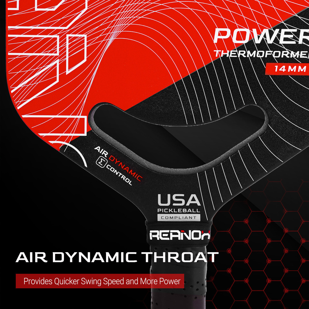 Clearance - Reanox Power Air Dynamic Thermoformed Pickleball Paddle