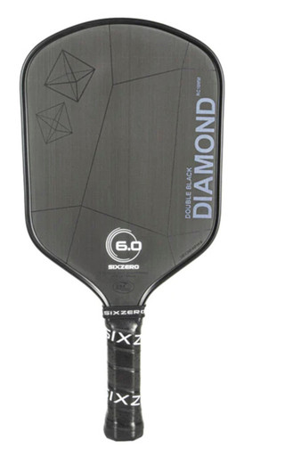Six Zero Black Diamond Pickleball Paddle