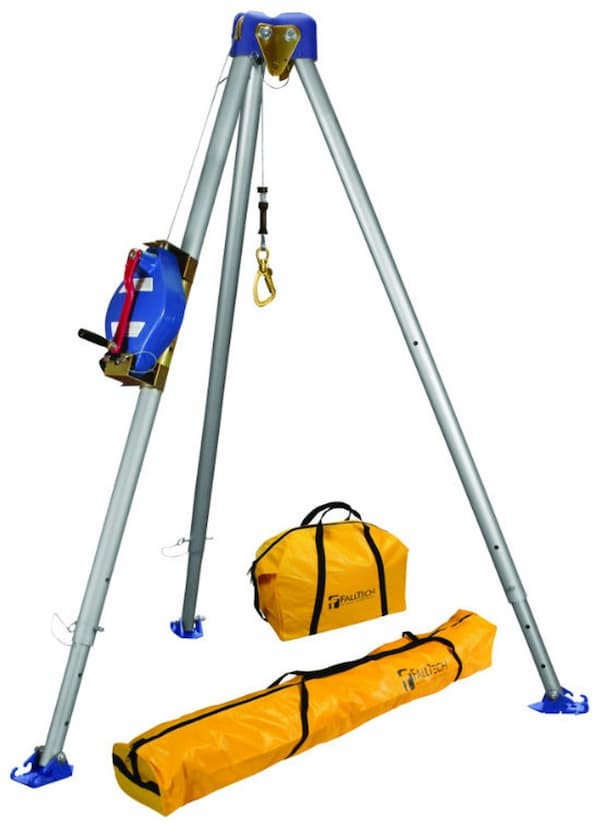 FallTech 7500 60' Tripod Kit | Roof Safety Kit