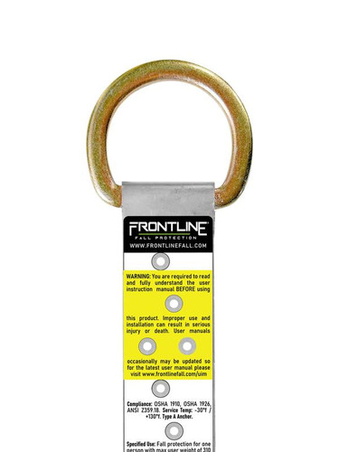 Frontline ROSU01SS Stainless Roof Anchor - Bulk 20-Pack