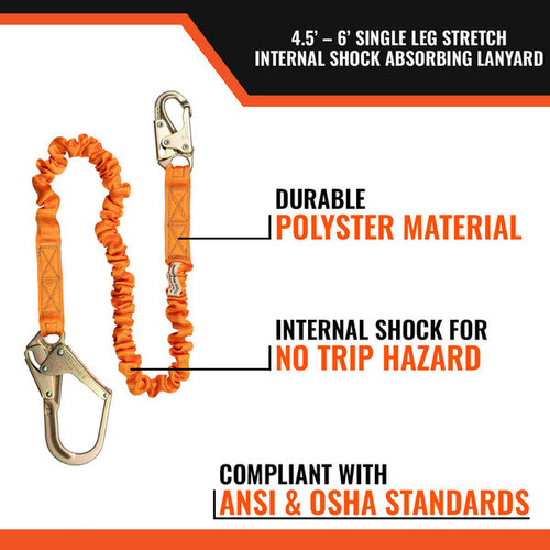 Malta Dynamics C5115 Stretch Lanyard Rebar Hook 2-Pack