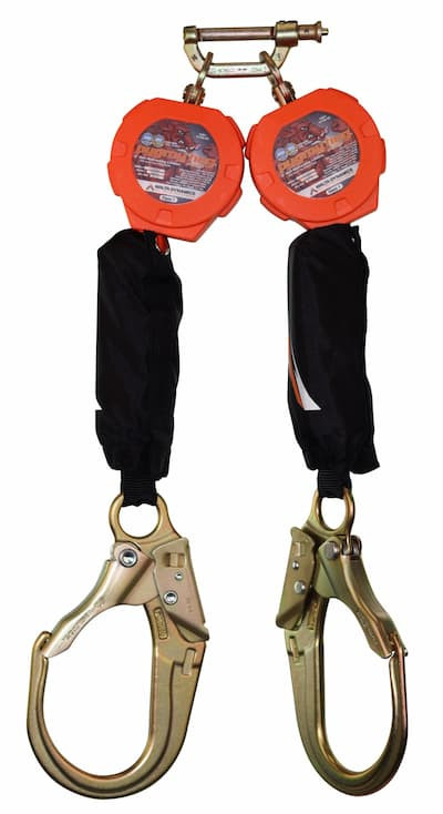 FallTech 72706TB1 6' Dura Tech Mini Web SRD, Twin Leg | Fall Protection ...