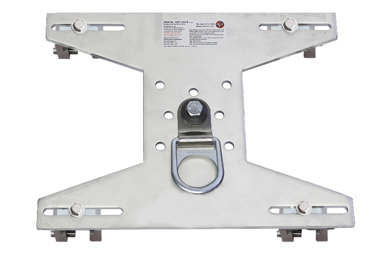 Super Anchor 1207 Standing Seam Plate Kit | Fall Protection