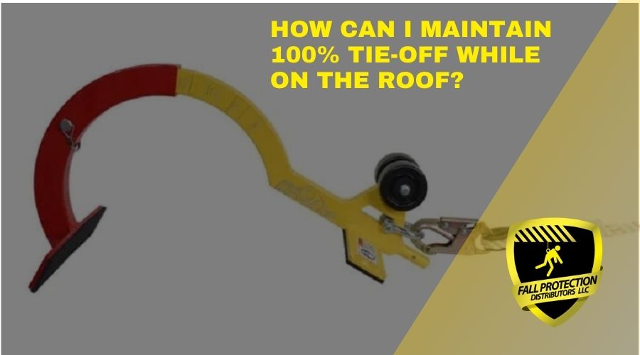 How To Maintain 100% Tie-off On A Roof With Ridge Pro - Fall Protection ...