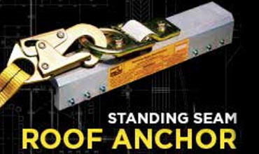 Roofing Fall Protection Systems | Standing Seam Roof Clamp and Anchor ...