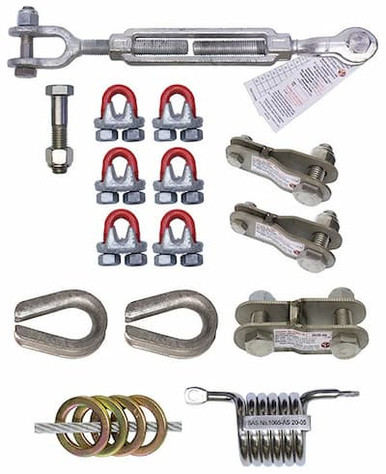 Super Anchor 1050-G HLL Rigging Kit - Galvanized | Fall Protection