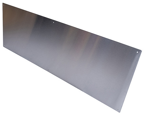 6in x 25in Stainless Steel Brushed Kick Plate