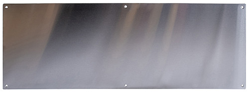 10in x 34in Stainless Steel Brushed Kick Plate