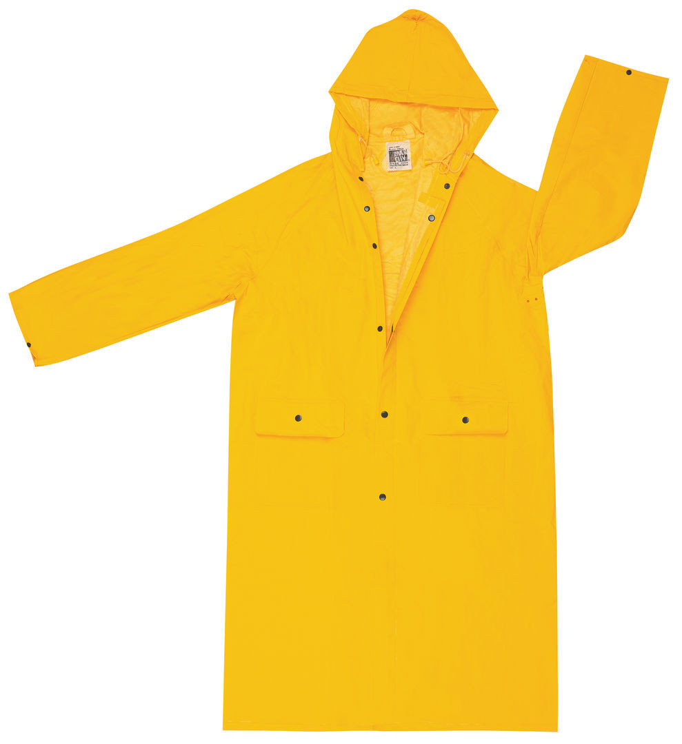 200C - Yellow Waterproof PVC Rain Coat