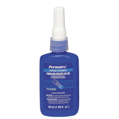 Permatex Medium Strength Threadlocker Blue - 50ml Bottle 24250