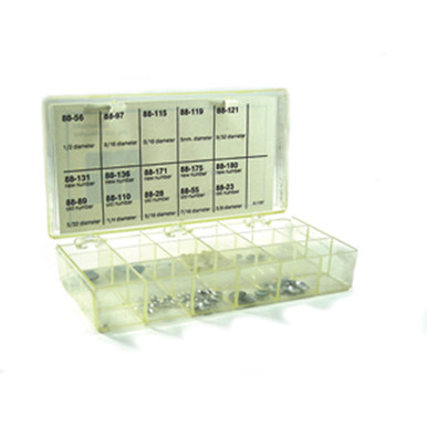 OMK400-607 - GENUINE WALBRO WELCH PLUG KIT 10 SIZES (125 WELCH PLUGS ...