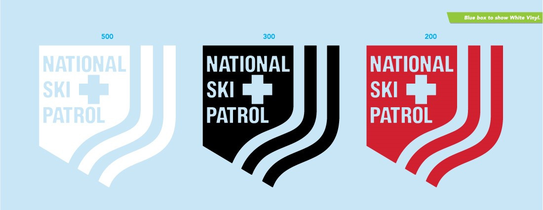 NSP - Shield Logo Vinyl Cut Transfer Decal - Available in White, Black ...