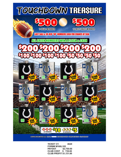 Touchdown Treasure Flasks