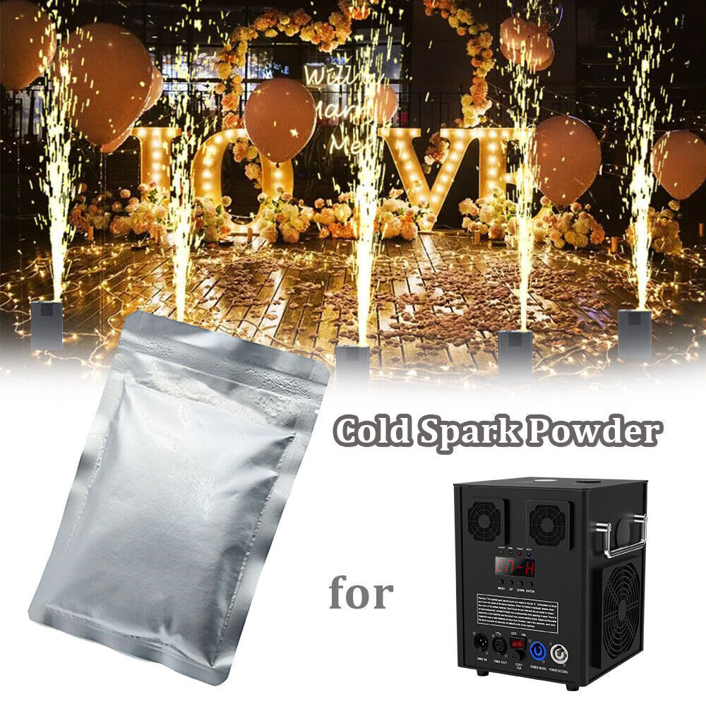 Cold Spark Powder for Spark Machines – Safe, Smokeless FX for Events ...