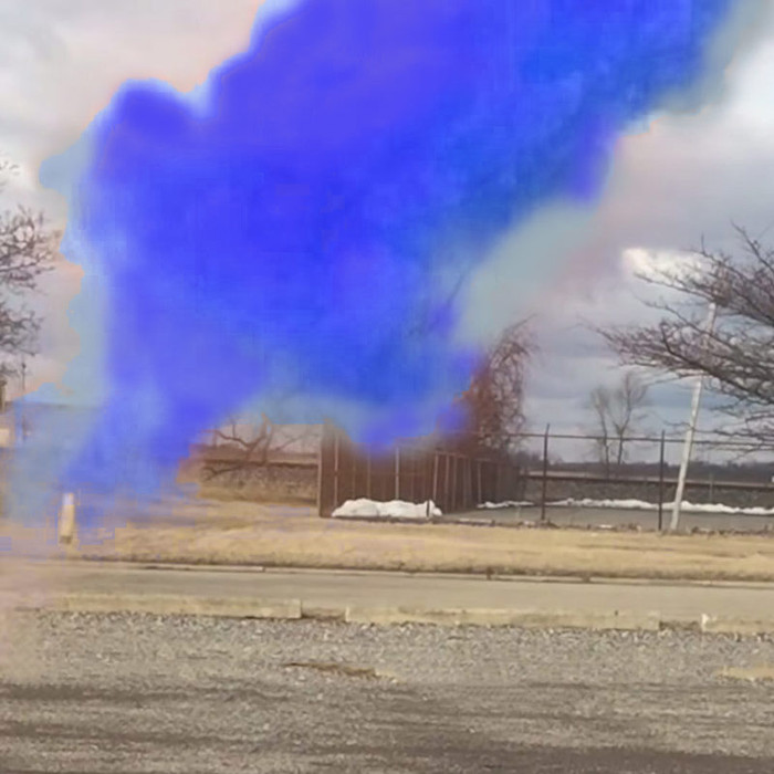 Color Smoke Powder Cannon - 12" | Color Smoke Cannon