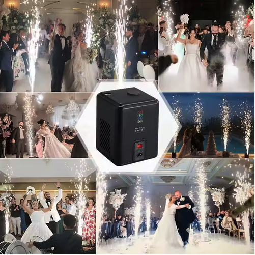 Cold Sparkler Machine – Safe Indoor Cold Spark Effects for Weddings ...