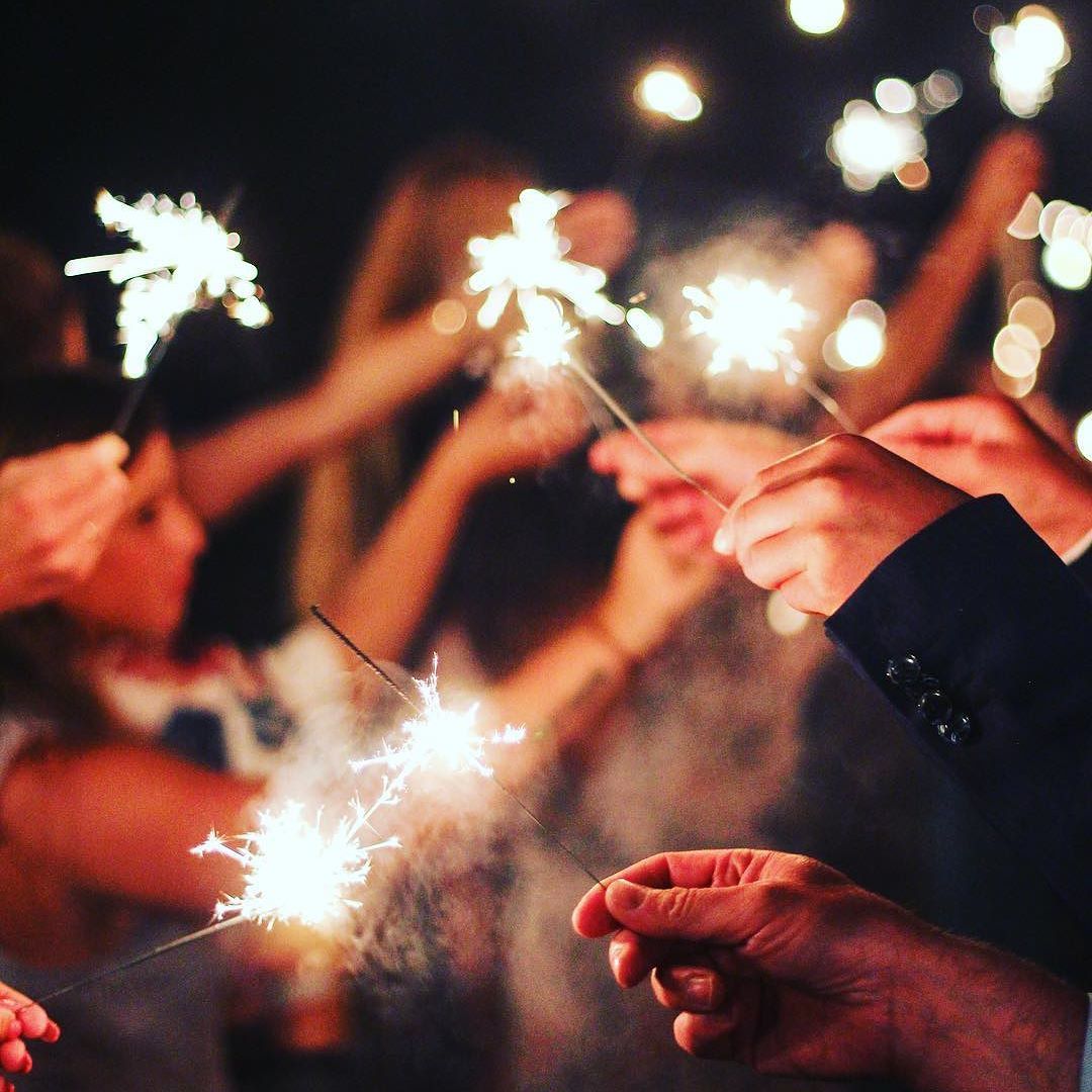 Premium Gold 10" Wedding Sparklers