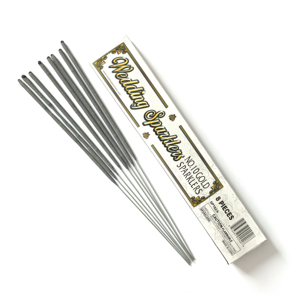 Premium Gold 10" Wedding Sparklers