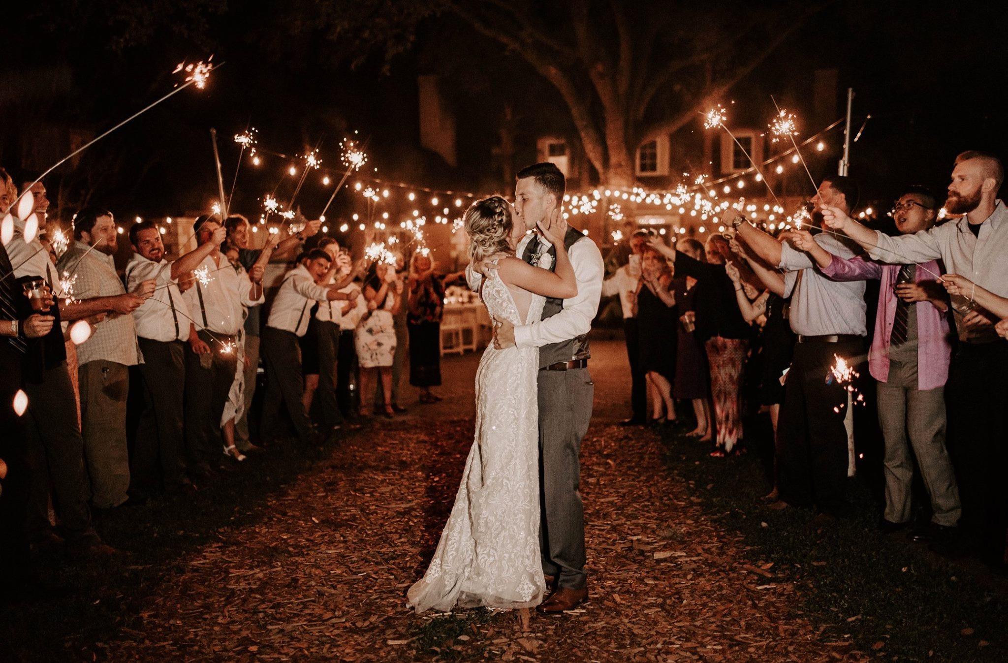 What sparklers are best for wedding send off? - Sparklers.us