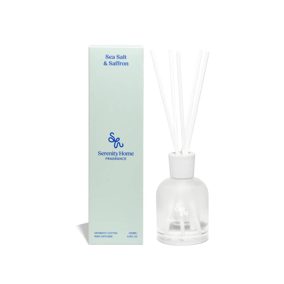 Serenity Home Fragrance Sea Salt & Saffron 200mL Diffuser