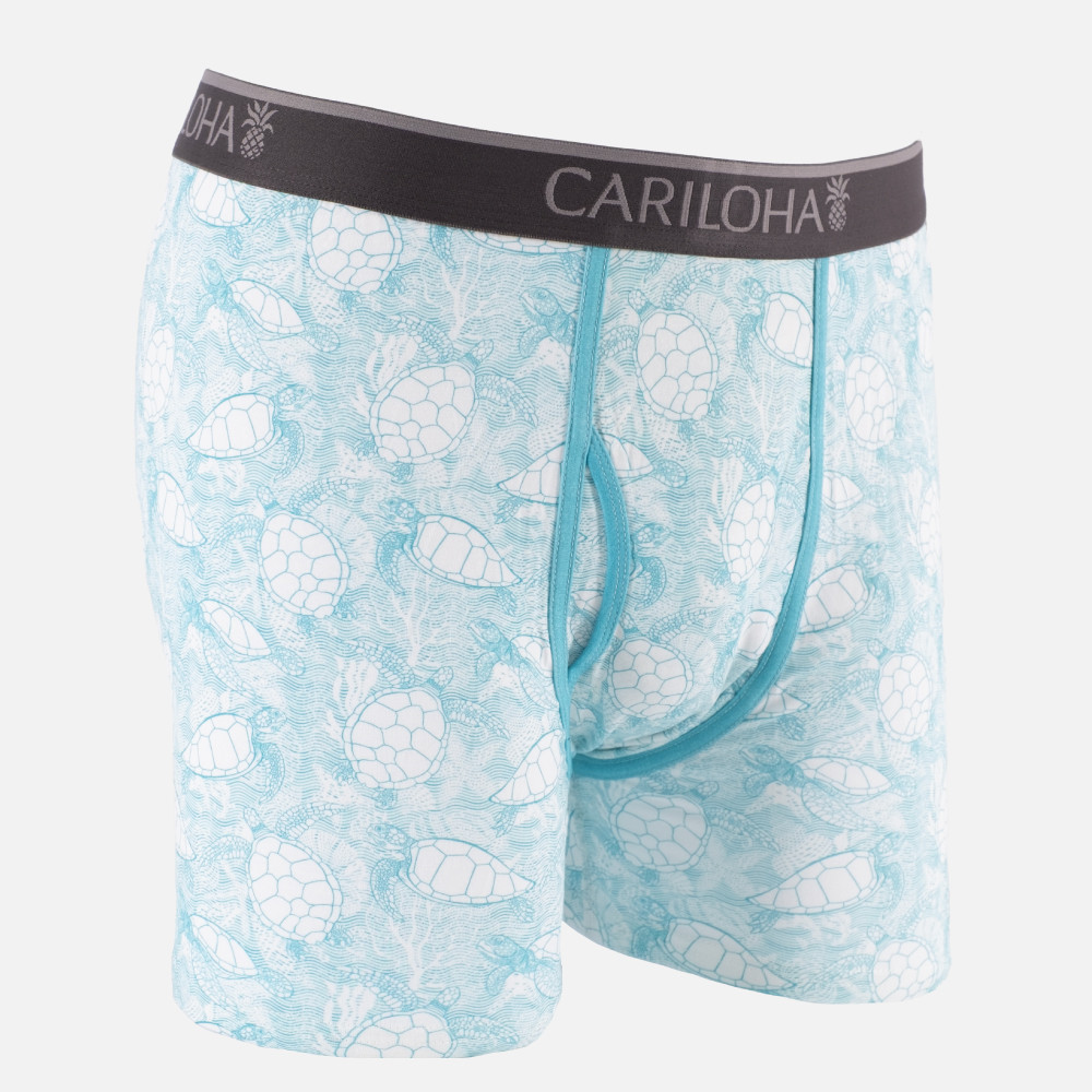 Bamboo Boxer Briefs - Turtle Wave