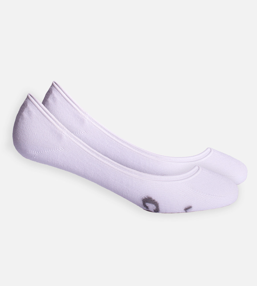 Women's Bamboo No-Show Socks (White) | Cariloha