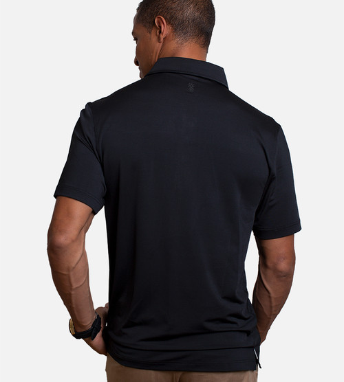Bamboo Performance Jacquard Polo