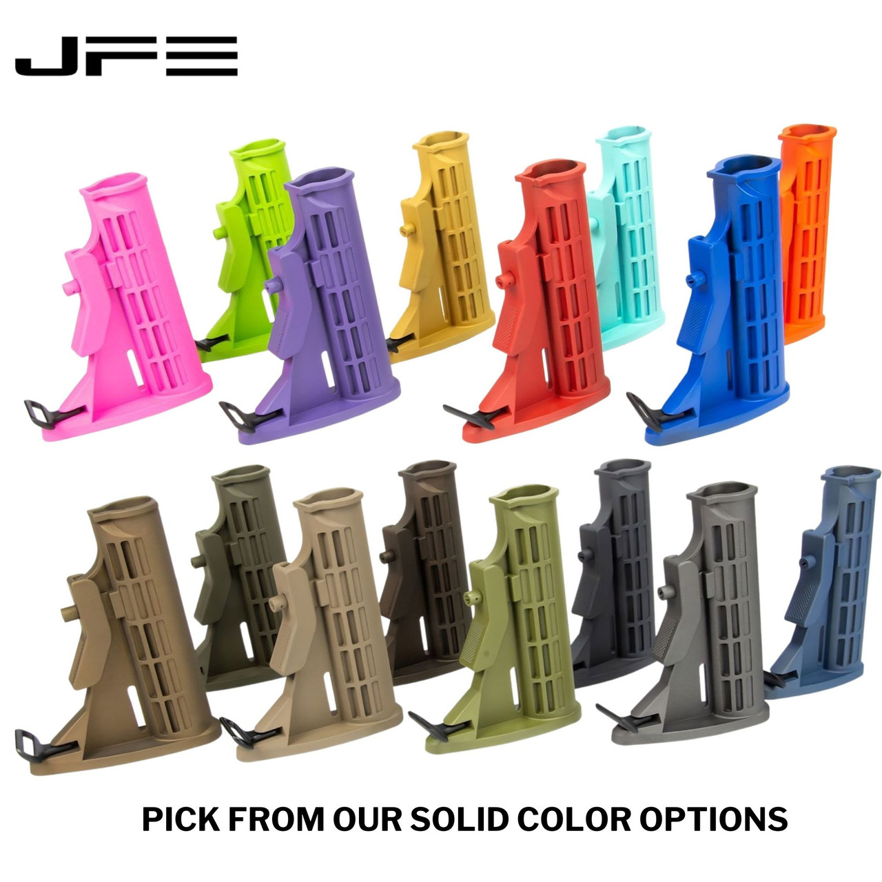 AR-15 & Ar-10 Stock Custom Cerakote Coating by Joint Force Enterprises