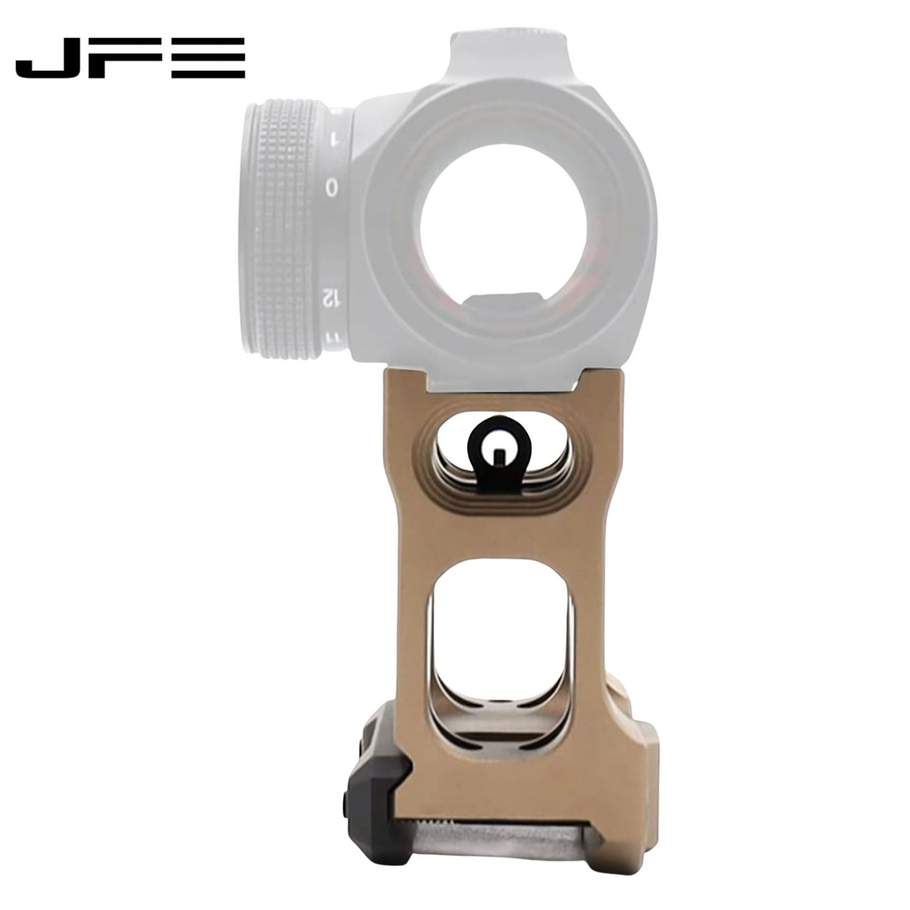 Red Dot Mount Custom Coating by Joint Force Enterprises